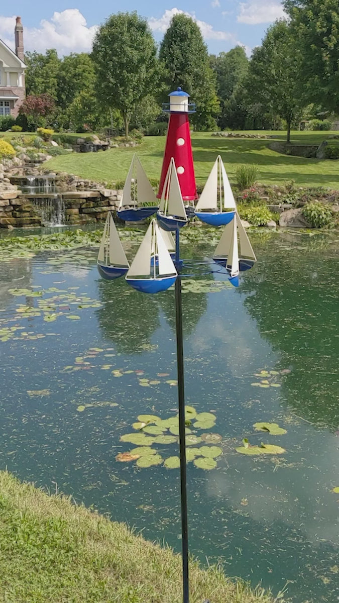Nautical - Kinetic Art Wind Sculpture – Robin's Nest